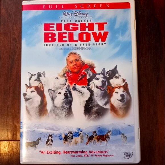 Disney | Media | Walt Disneys Eight Below On Dvd Paul Walker | Poshmark